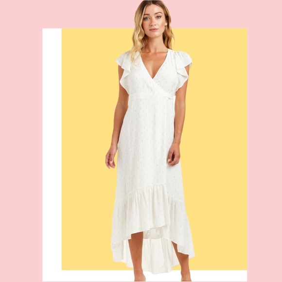 Anthropologie | Dresses | Nwt Anthropologie Drew Maggie Wrap Dress ...